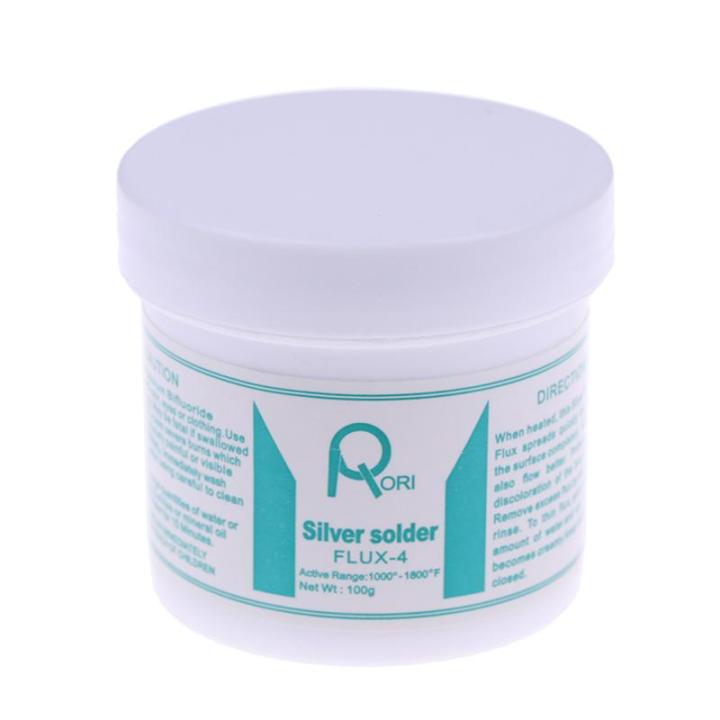 ⚙SME🔩100g Soldering Paste Flux Silver Brass Brazing For Welding Copper ...