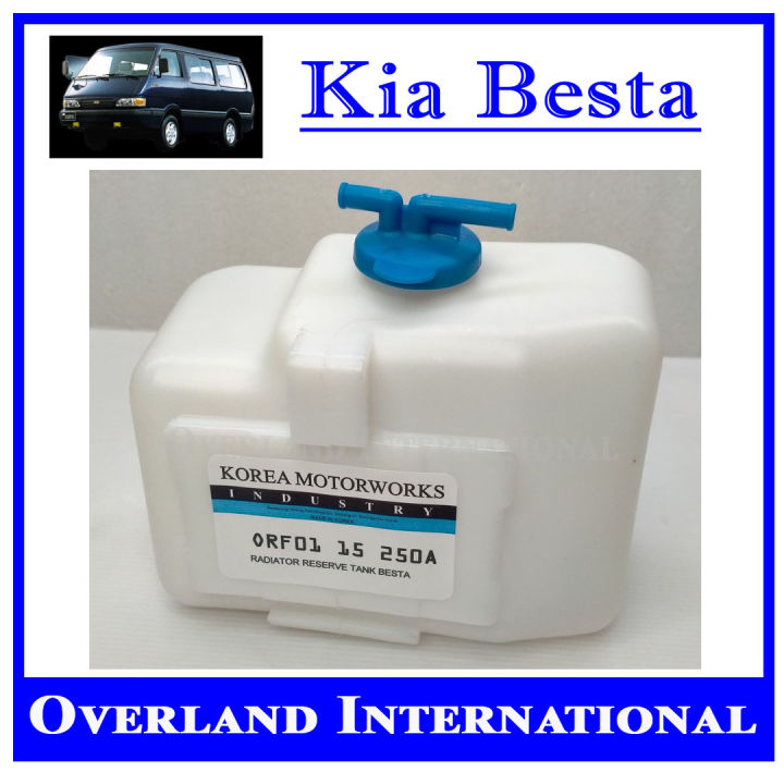 RADIATOR RESERVE RESERVOIR COOLANT TANK, For Kia Besta, ORF01-15-250 ...