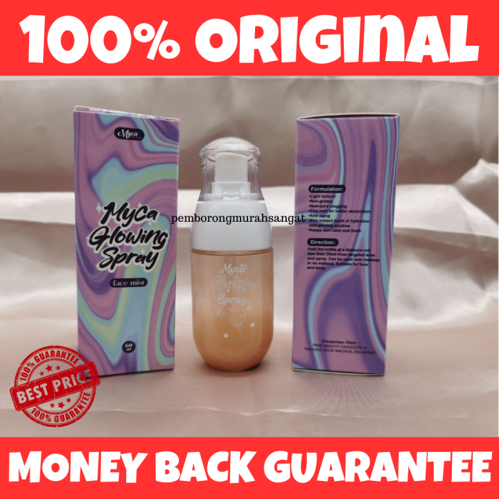 [NEW 2024] MYCA SETTING SPRAY FACE MIST GLOWING SPRAY FOR FACE ...