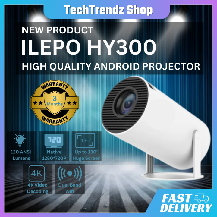 Projector Murah 4k Android 11 0 Lcd 4k Projector 1080p Double Wifi With