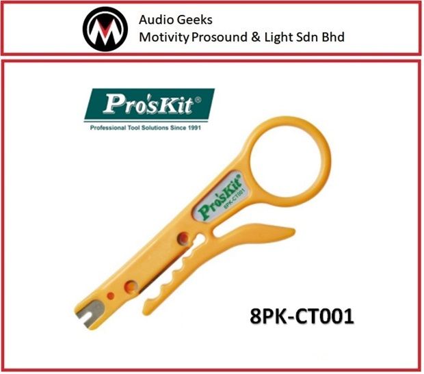 Pro'sKit 8PK-CT001 UTP/STP Cable Stripper (Taiwan) | Lazada