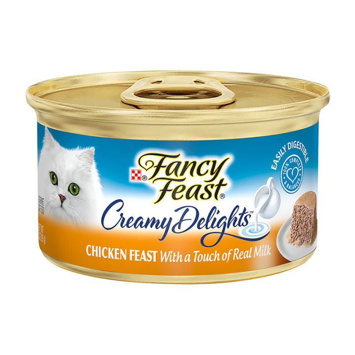 Fancy Feast Creamy Delights Chicken Feast 85g | Lazada Singapore