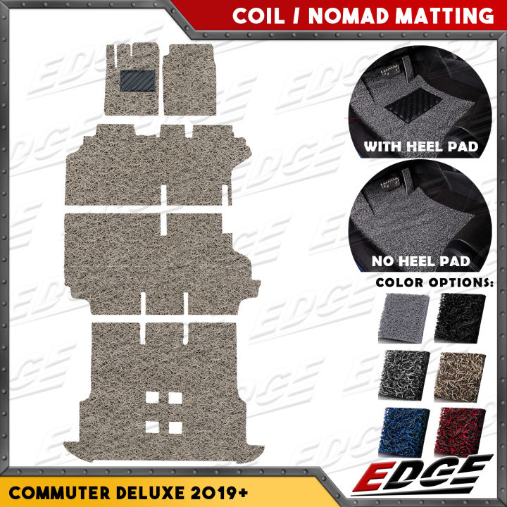Coil Matting Toyota Hiace Commuter Deluxe 2019-2025 // nomad spaghetti ...