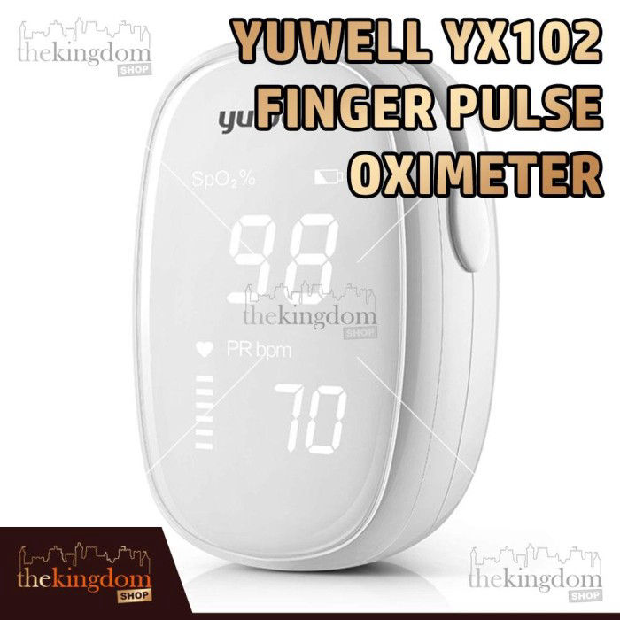 Yuwell YX102 Finger Pulse Oximeter Alat Saturasi Oksigen Oxymeter ...