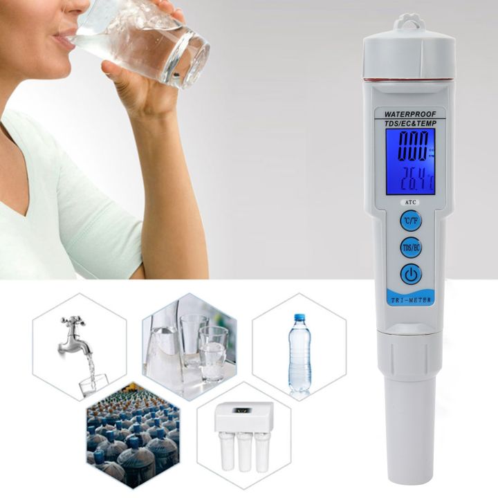 TDS Meter Water Quality Analyzer Stable for Laboratory for Swimming ...