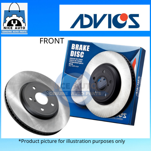 PERODUA AXIA / PERODUA BEZZA / PERODUA MYVI D54T FRONT BRAKE DISC ROTOR ...