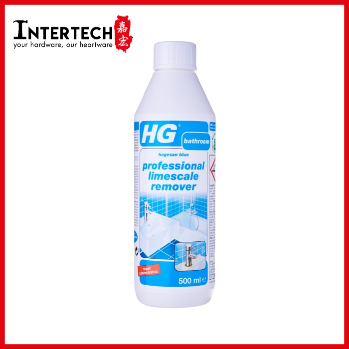 HG Professional Limescale Remover (Hagesan Blue) 500ml - (HG 100) - Use ...