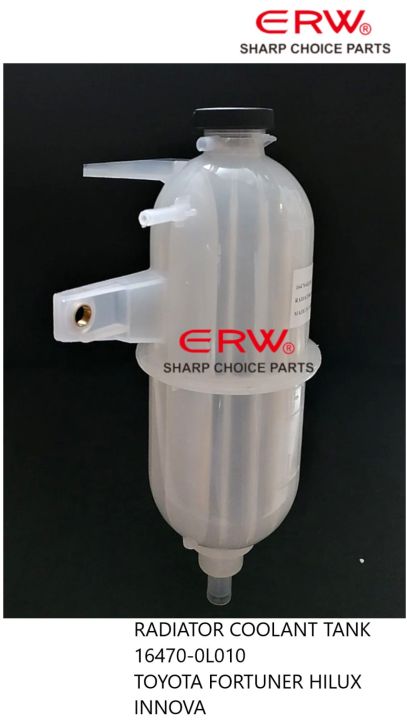 RADIATOR COOLANT TANK ( 16470-0L010 ) TOYOTA FORTUNER / HILUX D4D ...