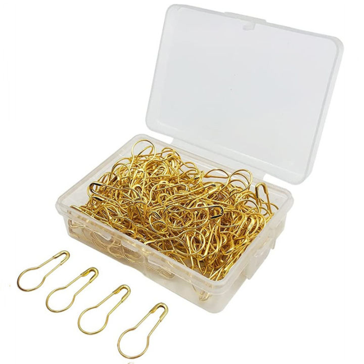 100pcs Safety Pin Magic Pin Gourd Pin Jarum With Container | Lazada PH