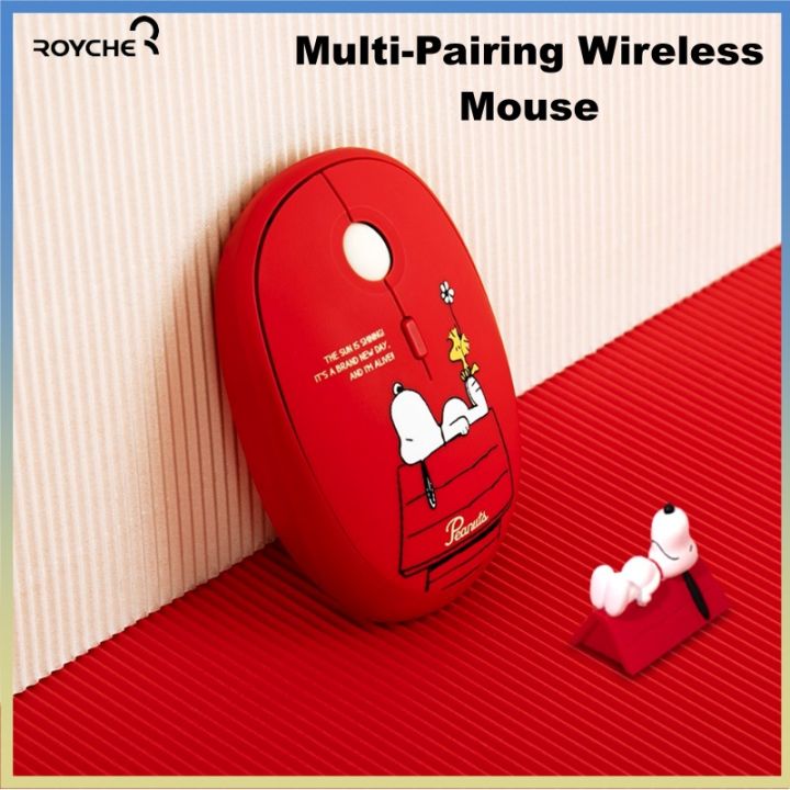 [ROYCHE] Snoopy Multi-pairing Wireless Mouse | Lazada Singapore