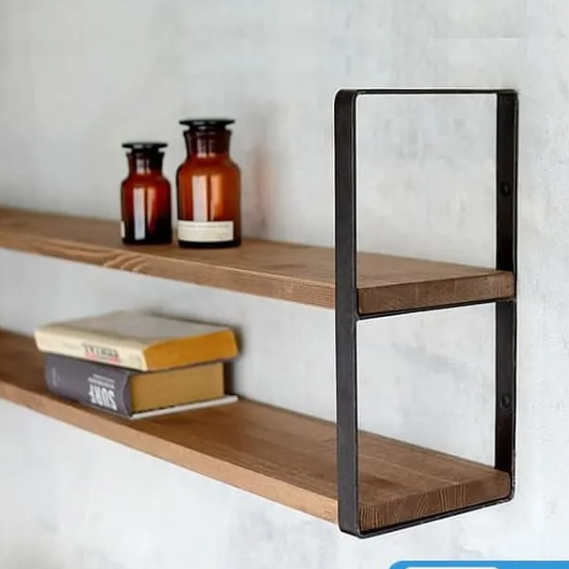 Bracket Ambalan Dinding Besi 3 Susun Besi Untuk Rak Dinding 3 Lapis ...