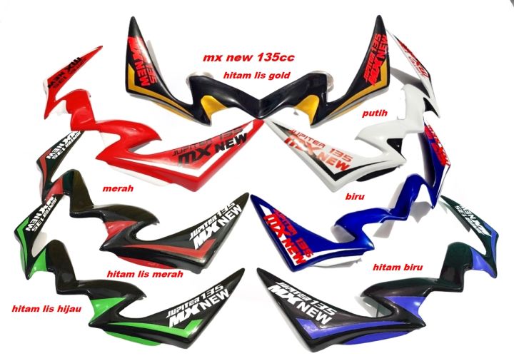 WINGLET MX NEW 135 NJMX WINGLED MX NEW MOTIF VARIASI YAMAHA MX NEW ...