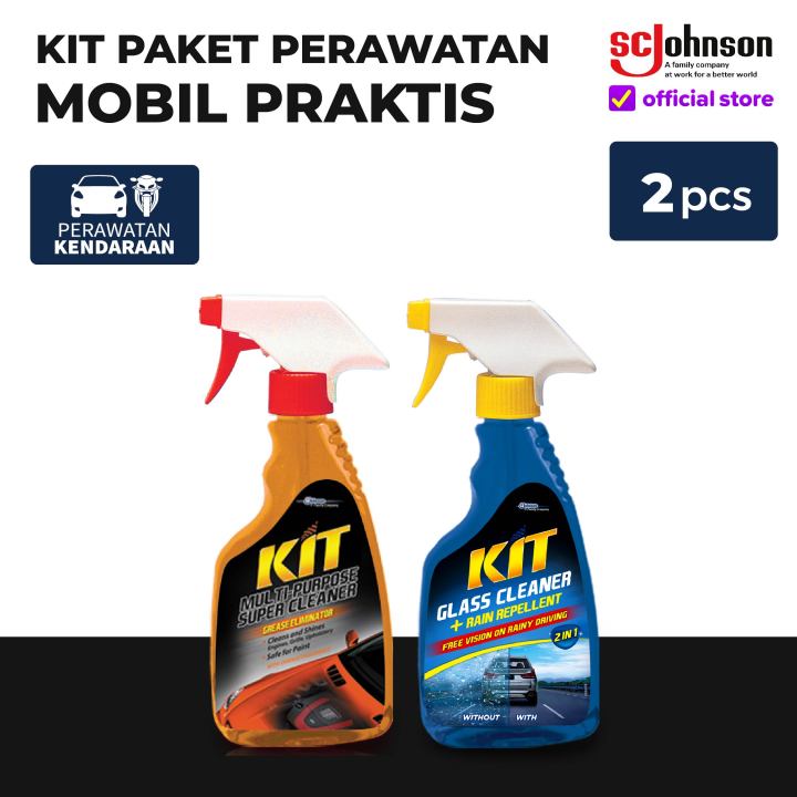 KIT Paket Perawatan Mobil Praktis - Pembersih Serbaguna + Pembersih ...