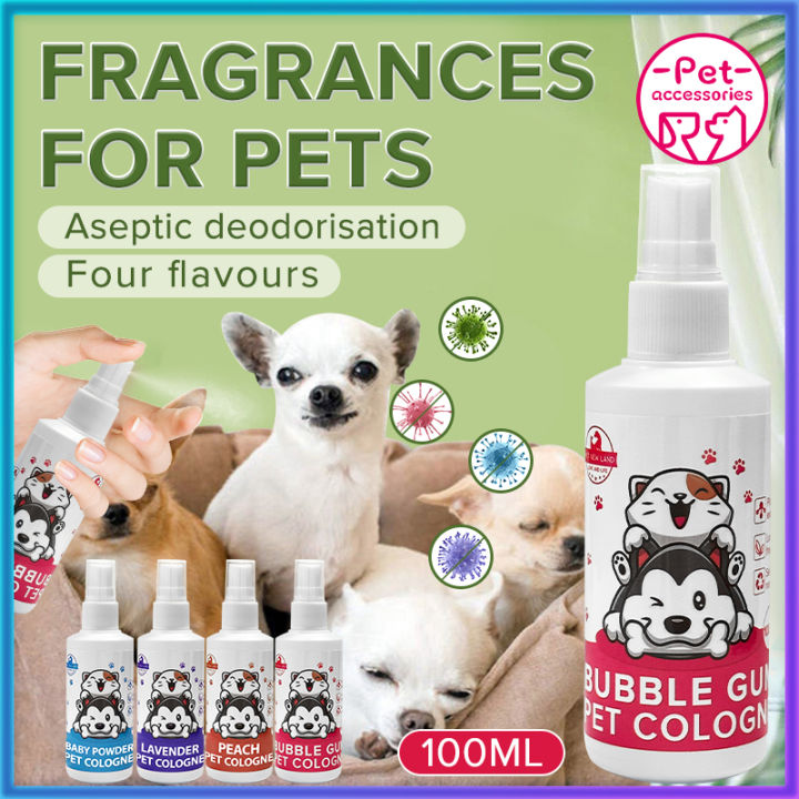 100mL Pet Cologne Parfume Dog Moisturizer Fragrance Spray Odor ...