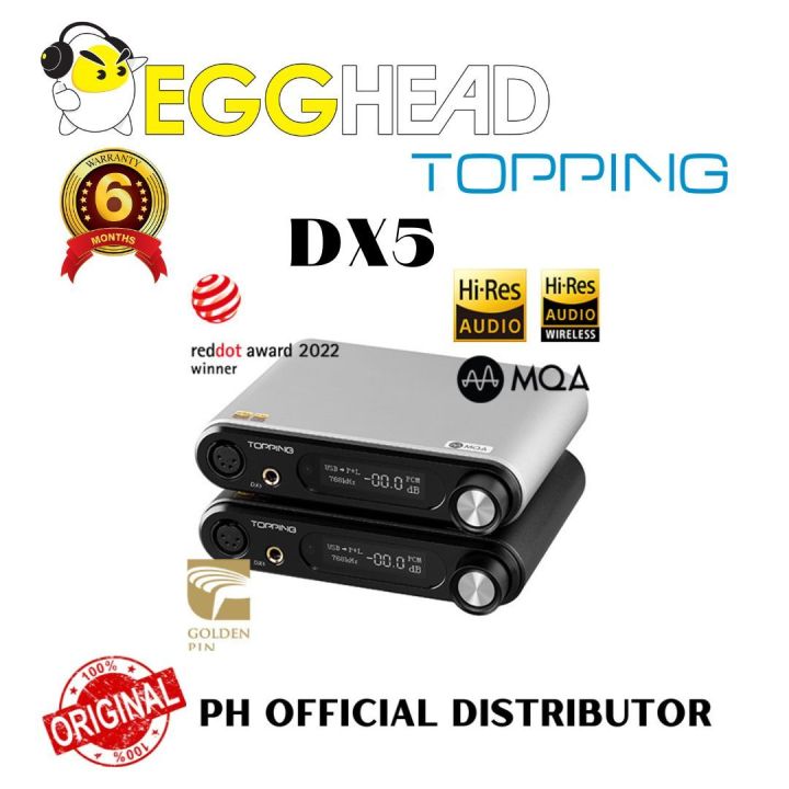 Topping DX5 DAC & Headphone Amp | Lazada PH