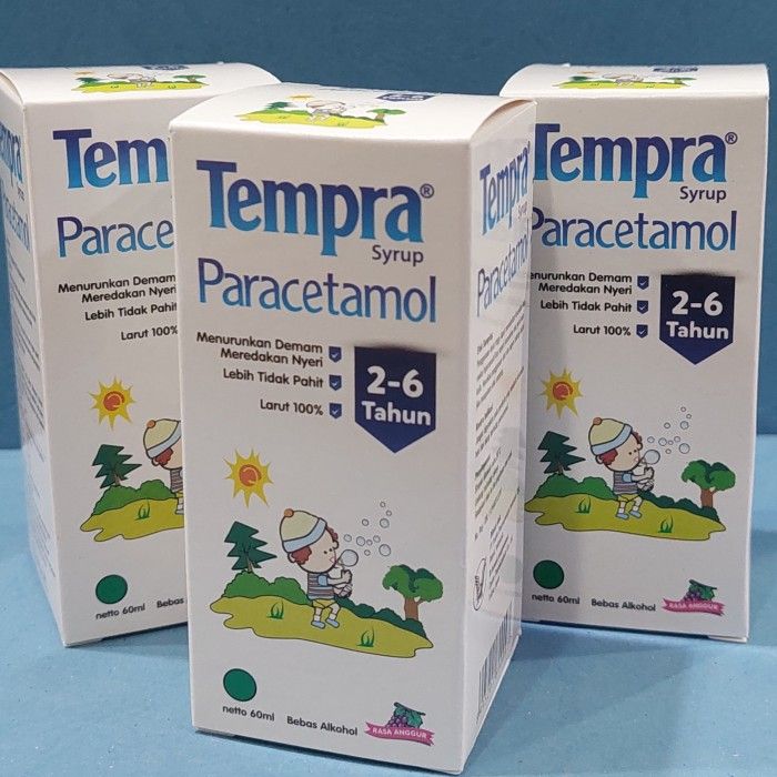 tempra sirup 60 ml | Lazada Indonesia