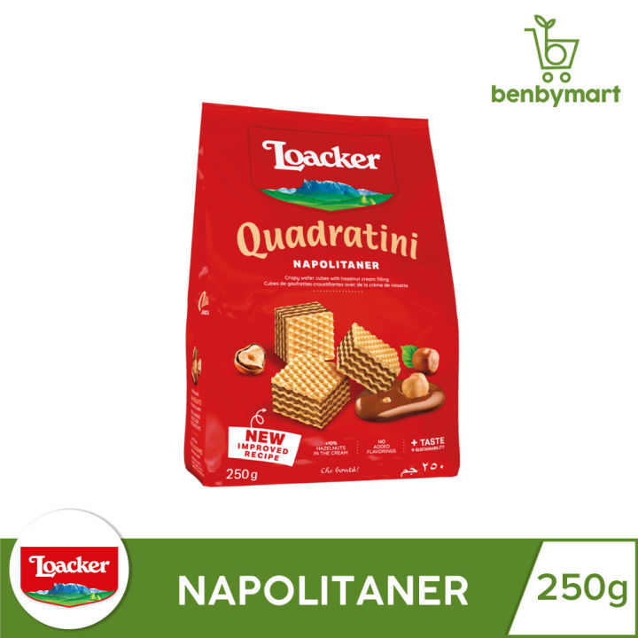 Loacker Quadratini Napolitaner 250g Wafer | Lazada PH