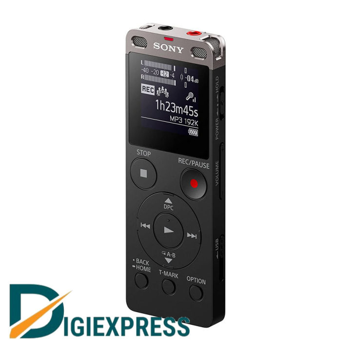 Sony ICD-UX570F Digital Voice Recorder UX Series 4GB with Radio UX570F ...