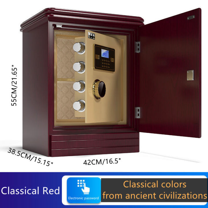 Luxury invisible bedside table with built-in safe fingerprint ...