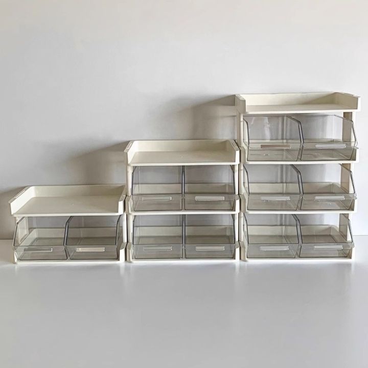IDEERT Giá đỡ túi trà Giá đỡ hộp lưu trữ để bàn 2/3/4 lớp Thùng lưu trữ ...