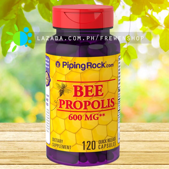 Bee Propolis 600 mg 120 Quick Release Capsule BeePropolis Extract ...