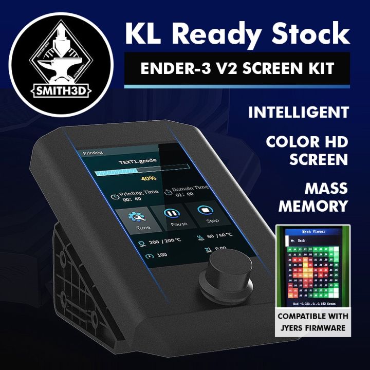 Ender-3 V2 Screen Kit Jyers Firmware Creality 24-bit Colorful ...