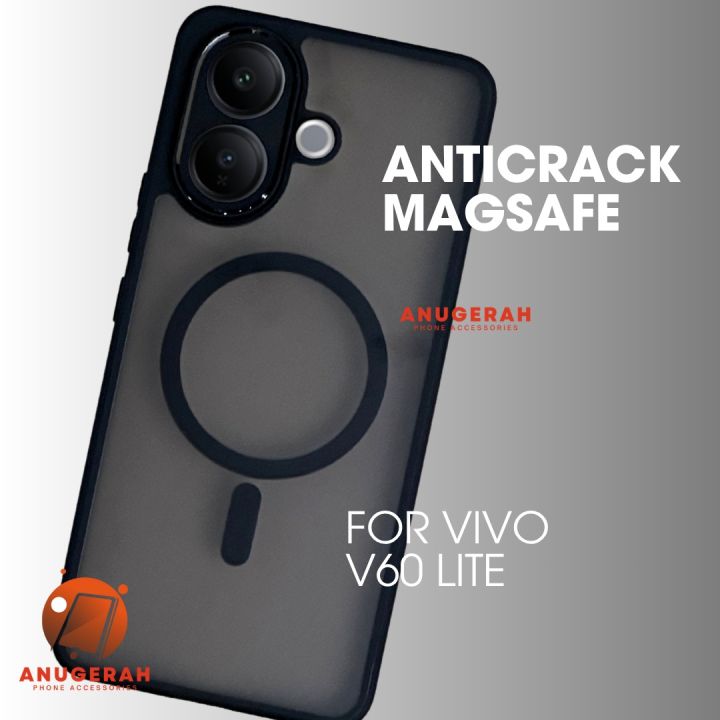 CASE VIVO V60 LITE SOFT CASE FULL COVER Matte Transparent Cover Hard PC ...