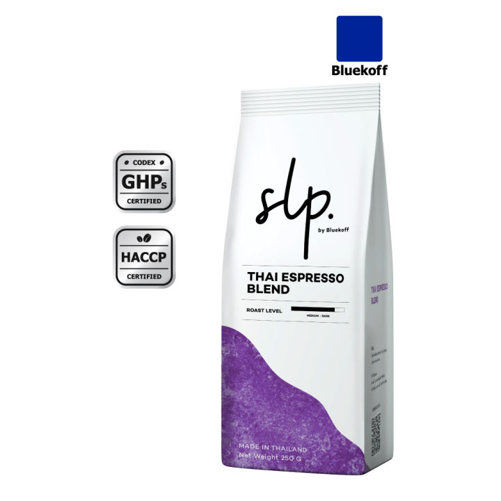 [Pre-Order 5 days] Thai Espresso Blend (Medium-Dark) แบรนด์ SLP ระดับคั่วกลางค่อนเข้ม บรรจุ 250 ...