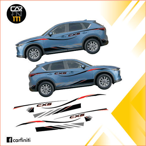 Mazda CX-5 Weatherproof Car Decals | Lazada PH