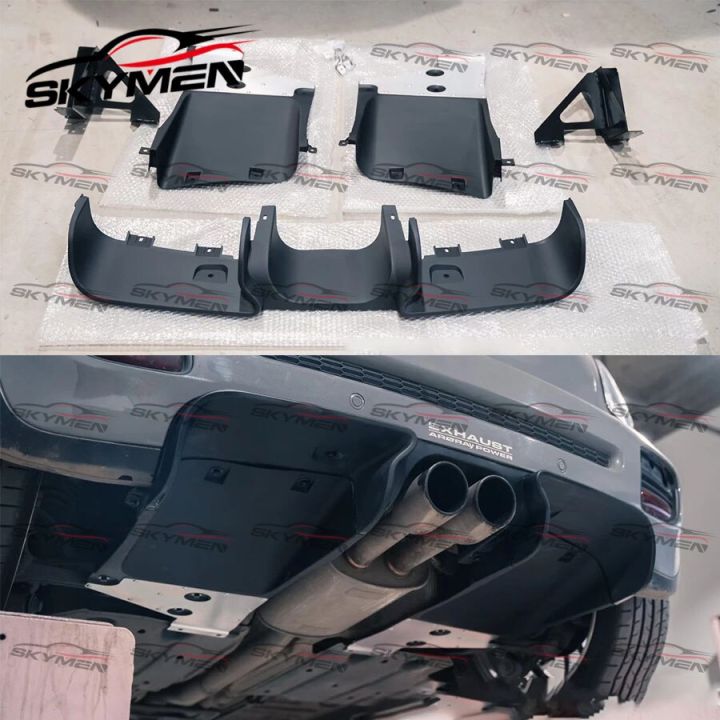 S84 GP Style PP Rear Diffuser For Mini R56/R57/R58/R59 JCW Black PP ...