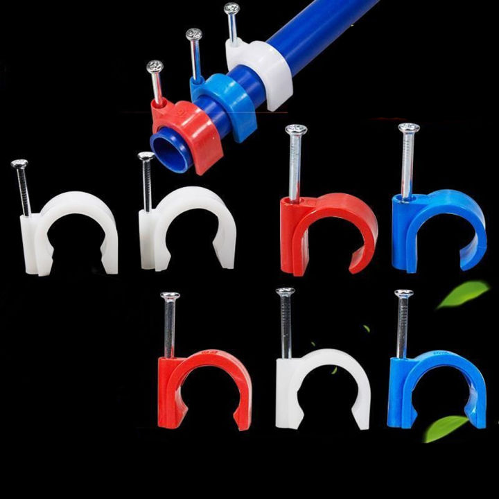 PVC Clamp Half Clamp 1/2“,3/4”,1”(BLUE/ORANGE\White) hose clamp/hose ...
