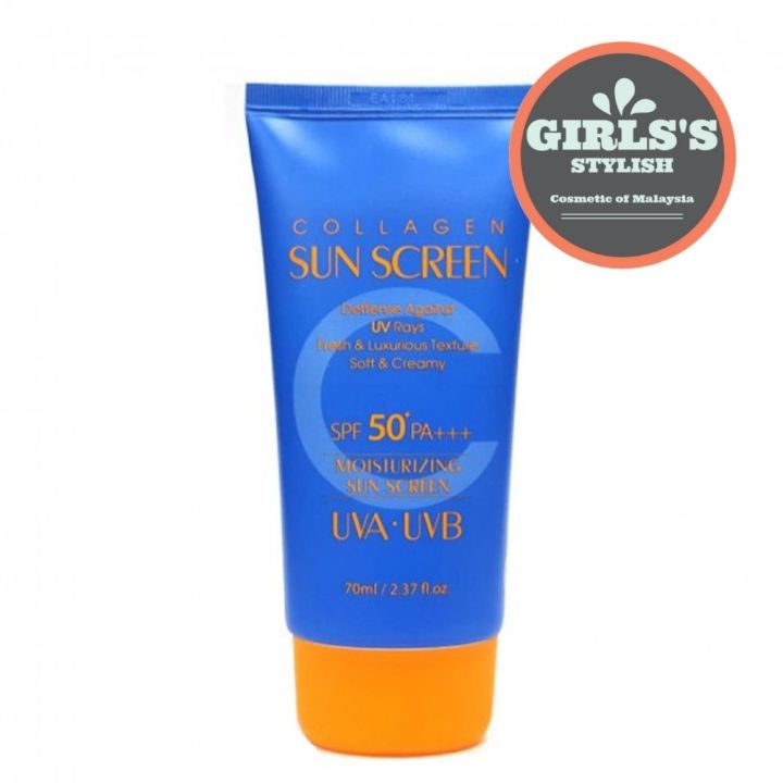 3W Clinic Collagen Sun Screen SPF50+ PA+++ 70ml | Lazada