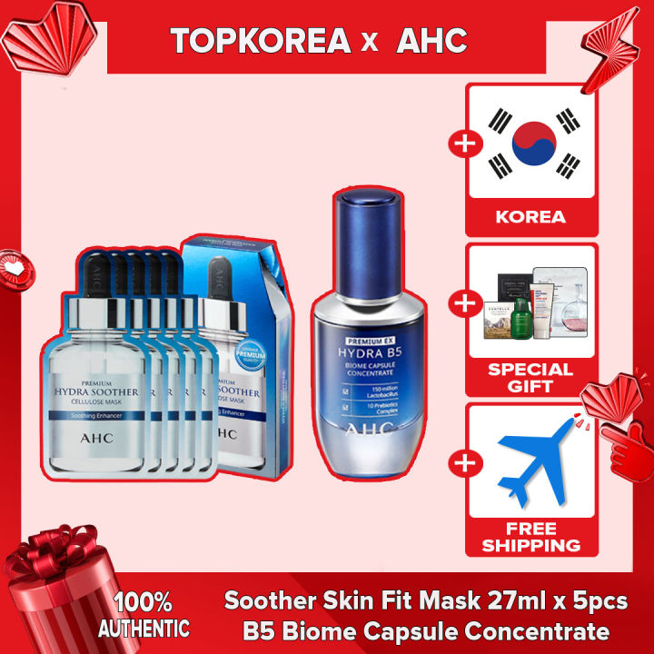 ★AHC★Premium EX Hydra B5 Soother > renewal "Hydra B5 Biome Capsule Concentrate 30ml" /// AHC ...