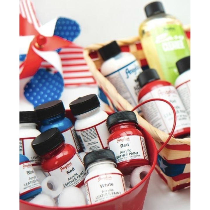 Angelus direct สีpaint ผ้า และหนัง สี basic ของแท้ made in usa 🇺🇸 ...