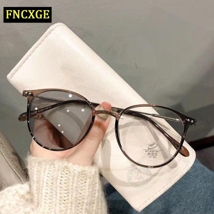 FNCXGE TR90 แว่นสายตาสั้น สายตาสั้น/ยาว เลนส์ออโต้ +เปลี่ยนสีในแสงแดด แว่นตาผู้หญิง แว่นตาผู้ชาย ...