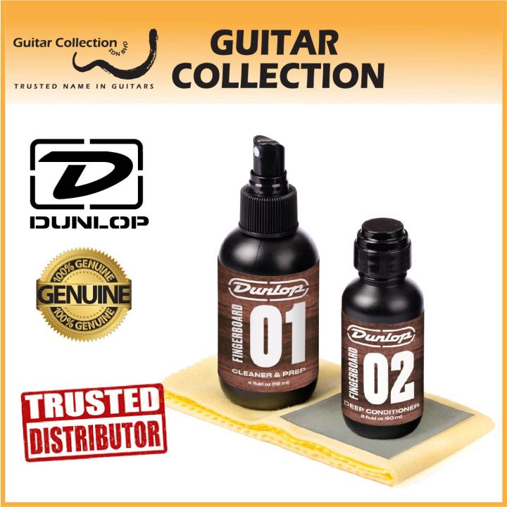 Jim Dunlop 6502 System 65 Guitar Fingerboard Kit | Cleaner, Conditioner ...