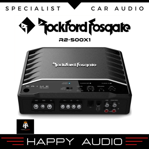POWER AMPLIFIER MONOBLOCK ROCKFORD FOSGATE R2-500X1 PRIME SERIES ...