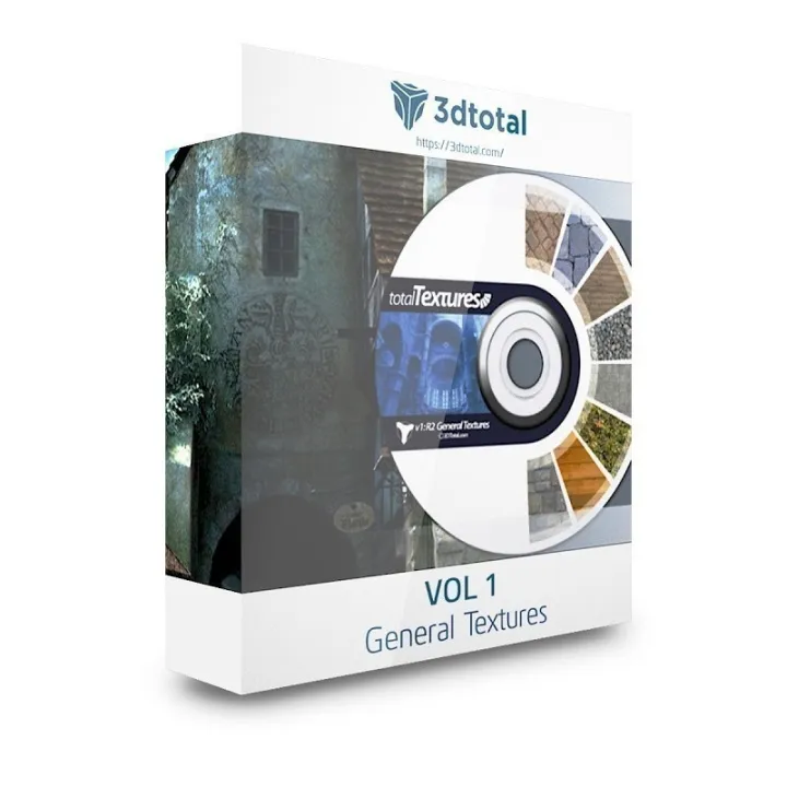 3D Total Textures Vol. 1 – General Textures พื้นผิว 3D สำหรับโปรแกรม ...