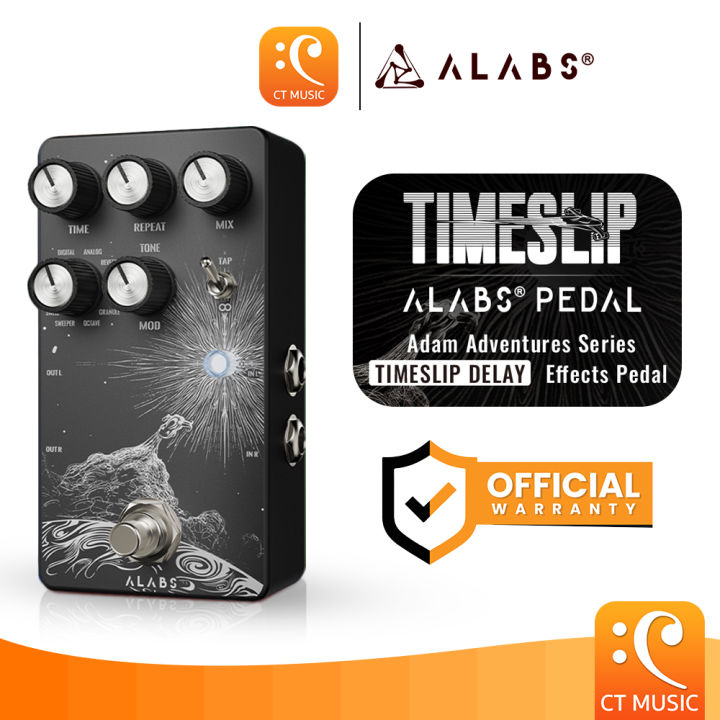 Alabs TIMESLIP Delay Guitar Effect เอฟเฟคกีตาร์ TIME SLIP | Lazada.co.th