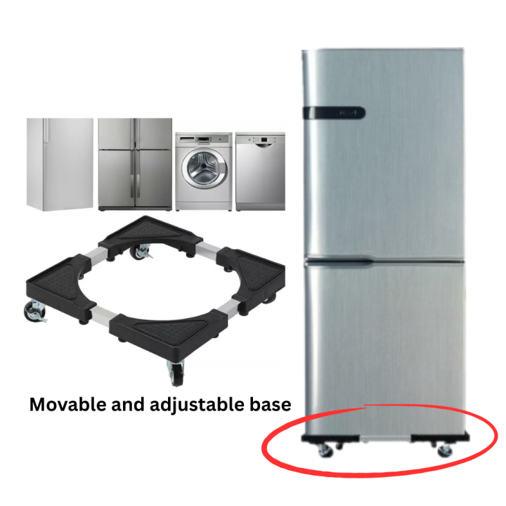 Multifunction Heavy Duty Movable Base With Wheels | For Washing Machine ...