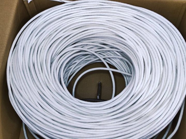 305M Dahua UTP Cat6 Pure Copper 305M White Ethernet Cable Lan Cable ...