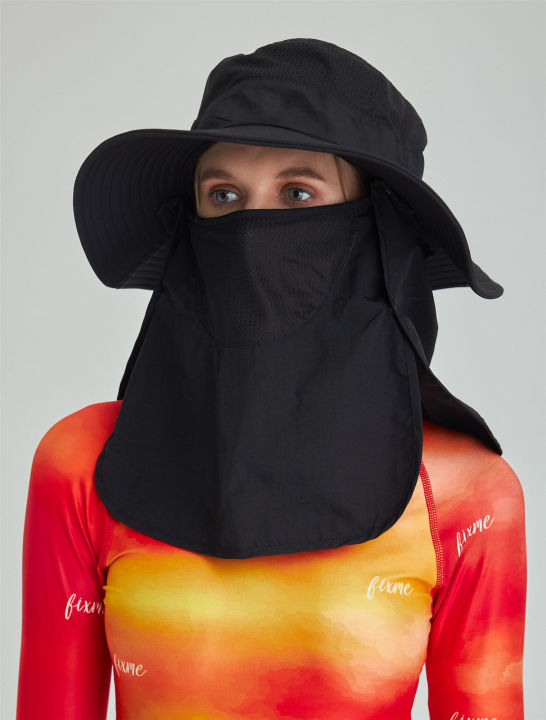 หมวกกันแดด Sun Protection Cap UPF50+ Cooling Acceleration Round Year ...