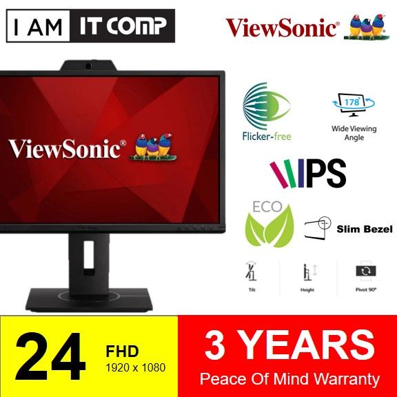 (2022 New Model)ViewSonic VG2440V 24 Inch 60Hz Full HD Monitor ( VG2440 ...