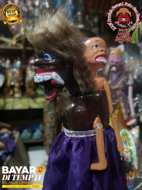 Wayang Golek Wayang Buta Akod 70cm Kualitas Super | Lazada Indonesia