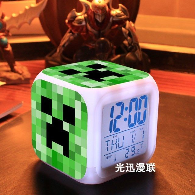 Minecraft my world game animation peripheral luminous silent alarm ...