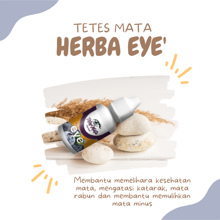 HS99-HERBA EYE OBAT TETES MATA MADU HERBAL/OBAT PENYAKIT MATA, MATA ...