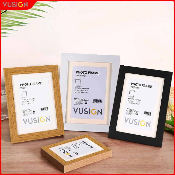 Deli Picture Frame With Stand Wall Decor Wooden Wall Frame Aesthetic ...