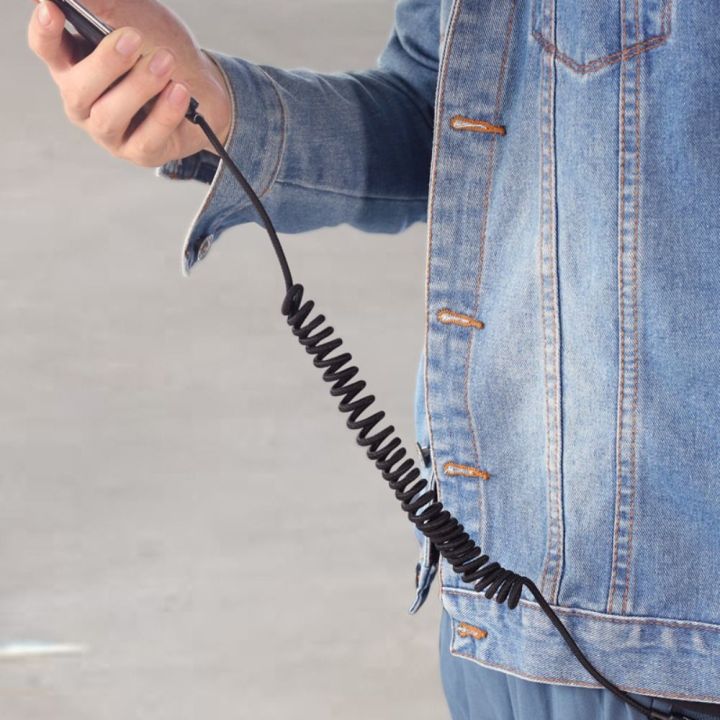 AOROU 90 Degree Car Spring Type C 3A USB Cable LED USB Type C ...