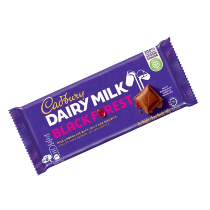 Cadbury Dairy Milk Black Forest 160g | Lazada