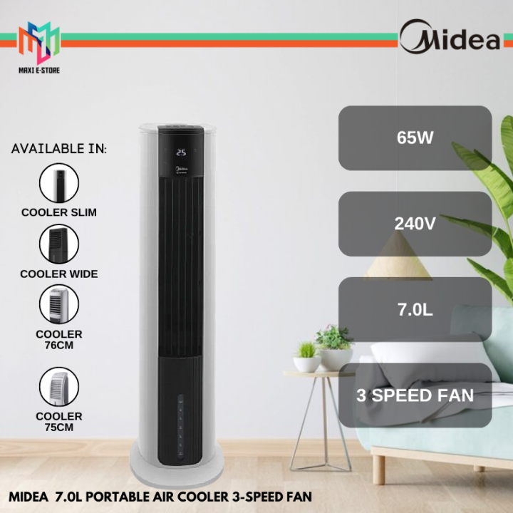 Midea MAC-107AR / MAC-530JR / PAC-104M / PAC-105M 7.0L Portable Air ...